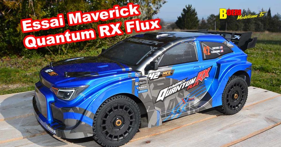 Maverick Quantum RX Flux 4S 150360 - Boeri Modélisme RC
