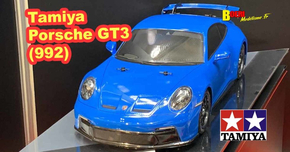 Tamiya Porsche 911 GT3 (992) 58712 - Boeri Modélisme RC