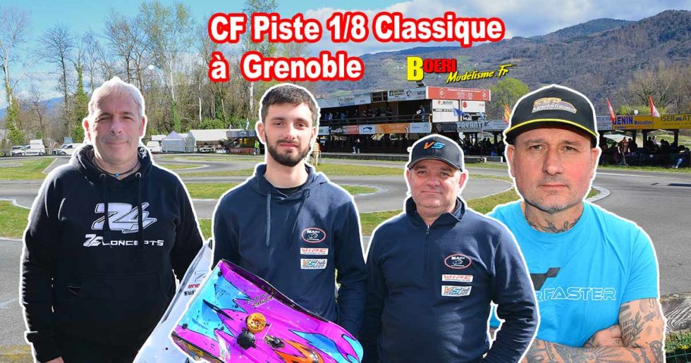 CF Piste 1/8 Classique et Brushless Grenoble RACG 2024 - Boeri Modélisme RC