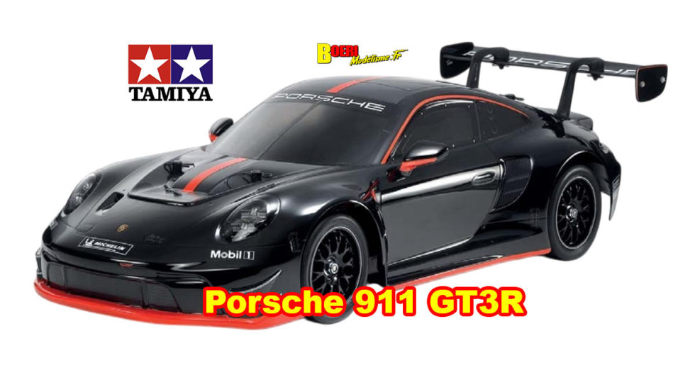 2025 Tamiya Porsche 911 GT3 R (992) Kit 58745 - Boeri Modélisme RC